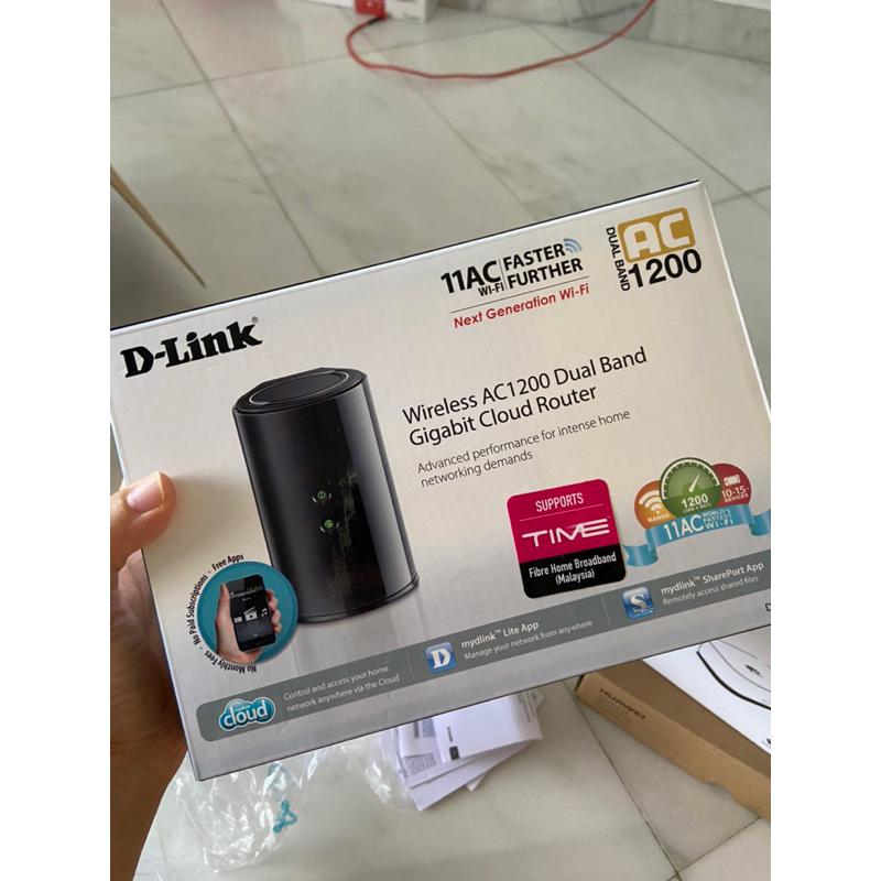 D-Link DIR-850L AC1200 Wireless Cloud Router | Shopee Malaysia