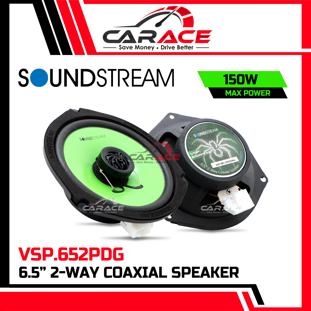 SOUNDSTREAM Speaker VSP-652PDG 6" 2-Way Coaxial Speaker Perodua Proton ...