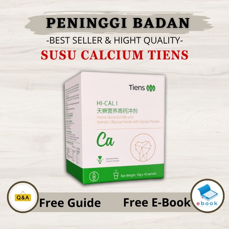 Ubat tinggi badan | susu kalsium tiens | Nutrient Calcium Powder | hi ...