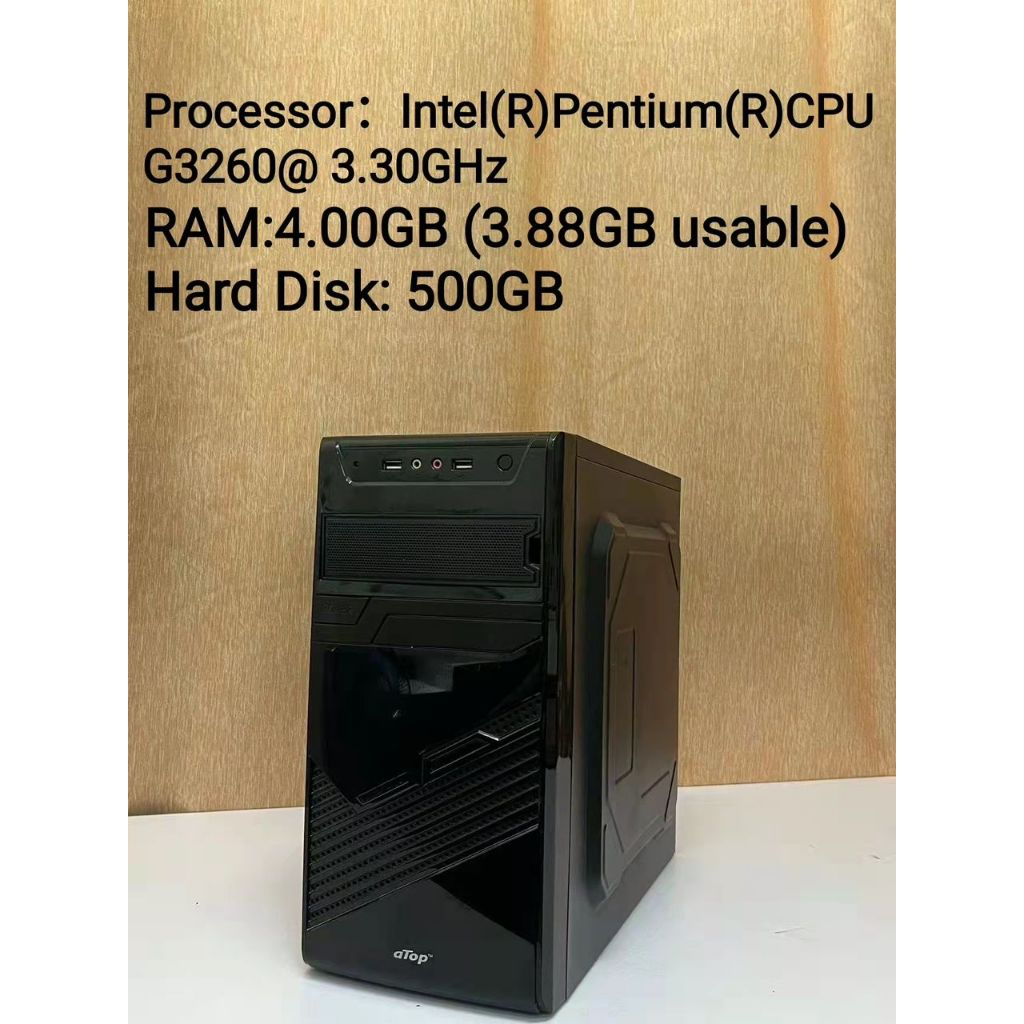 DESKTOP G3260 CPU (refurbish) | Shopee Malaysia