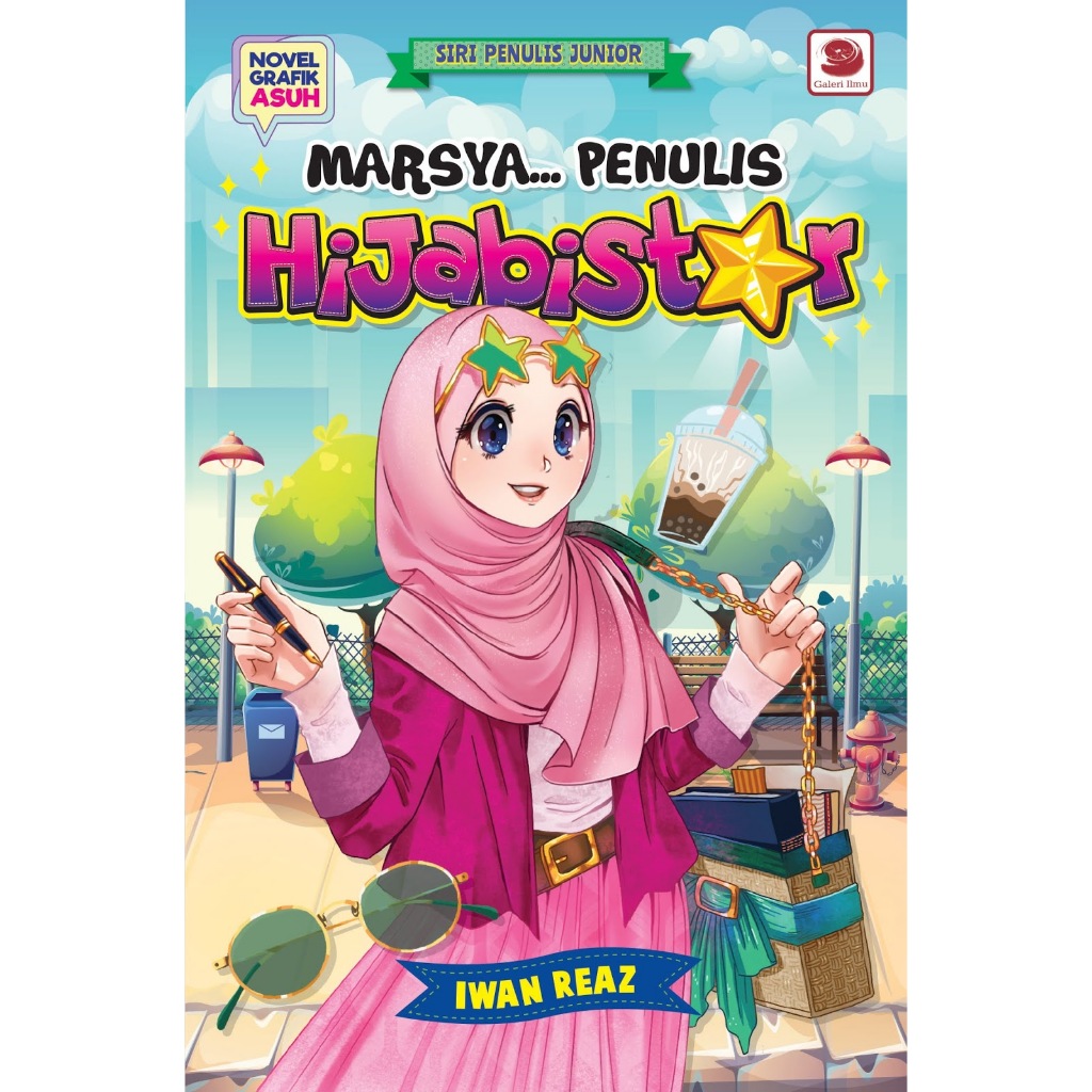 Novel Grafik Remaja Berwarna Bacaan Nilam Geng Besi Cik Hantu Makan Bff ...