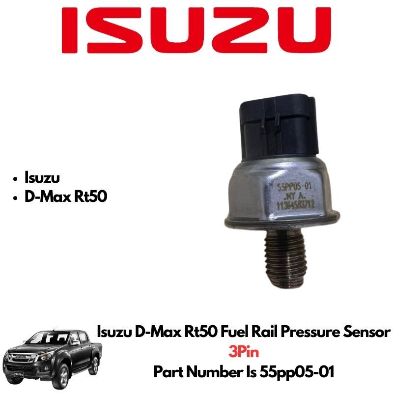 Isuzu D-Max Rt50 Fuel Rail Pressure Sensor 3Pin | Shopee Malaysia