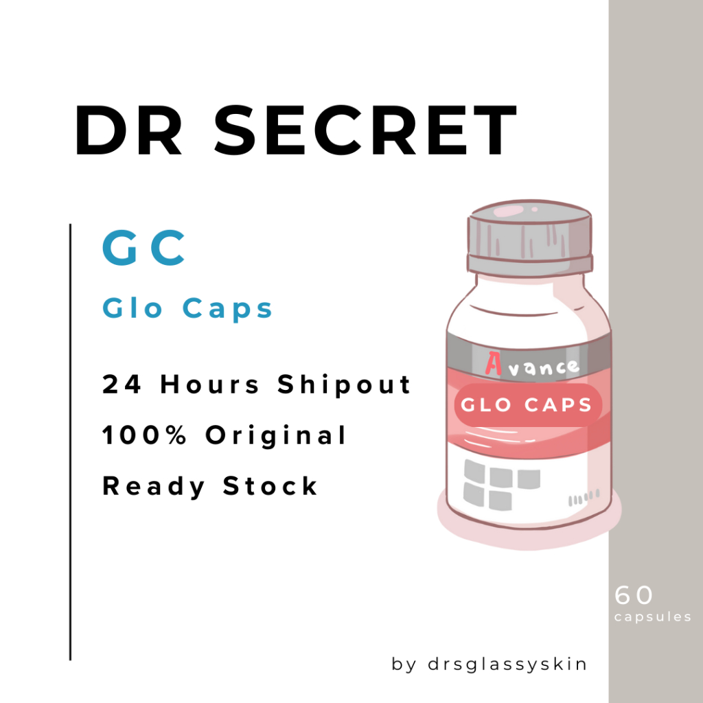 [24 Hours Ship Out] DRS Secret Glo Caps (60 Capsules) | Shopee Malaysia