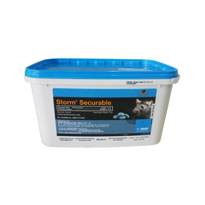 BASF Storm Securable 3Kg Rat Killer (Tikus) 💯 Original | Shopee Malaysia