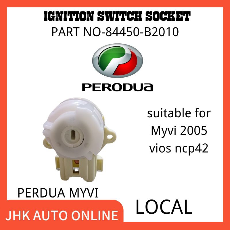 84450-B2010 IGNITION SWITCH SOCKET 6 PIN MYVI 2005 VIOS NCP42 100% NEW ...