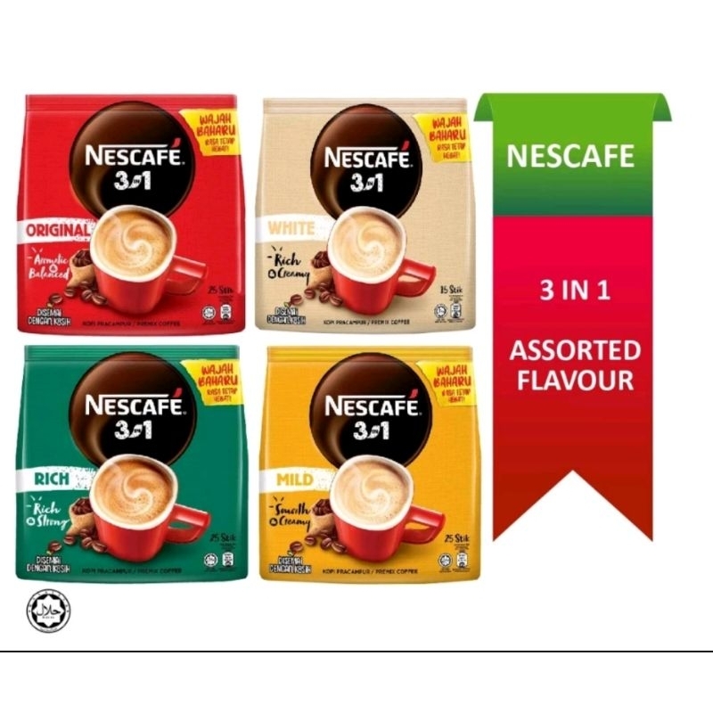 [READY STOCK] Nescafe Latte Milk Tea Nescafe 3 in 1~ Nestle Blend and ...