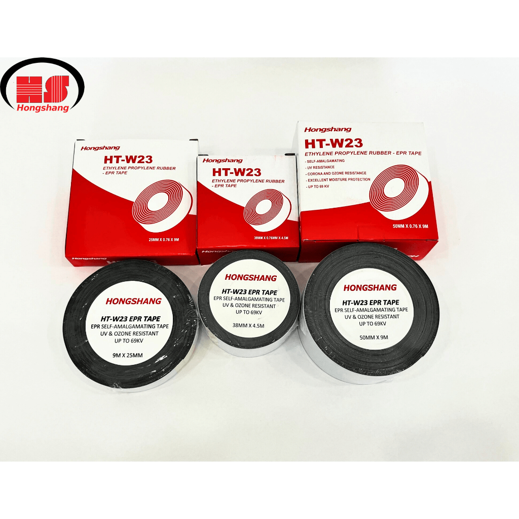 Hongshang High Voltage EPR Self-Amalgamating Tape Sizes (25mm, 38mm ...