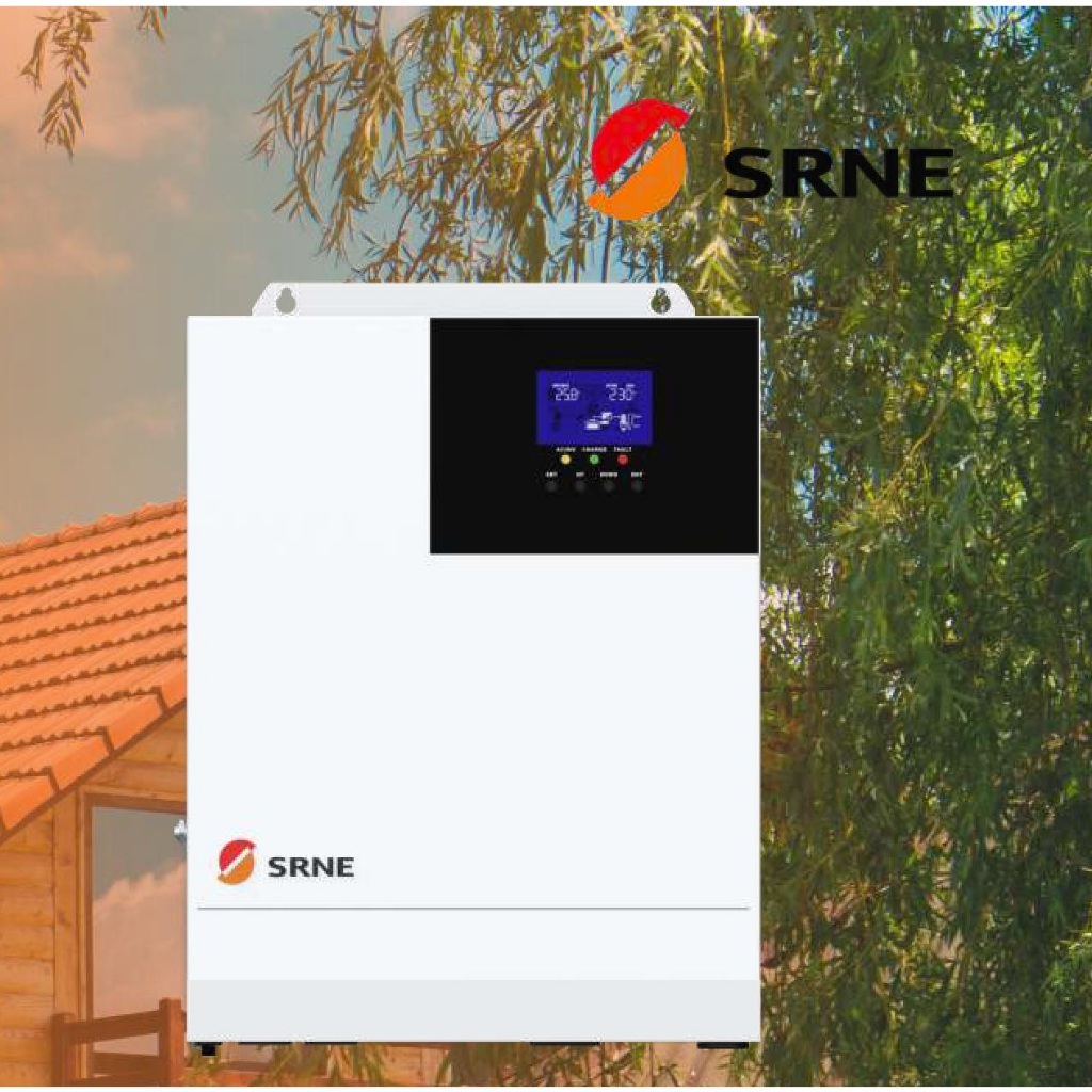 SRNE 5KW Solar Hybrid MPPT Inverter Pure Sine Wave - Voc 500V PV Input ...