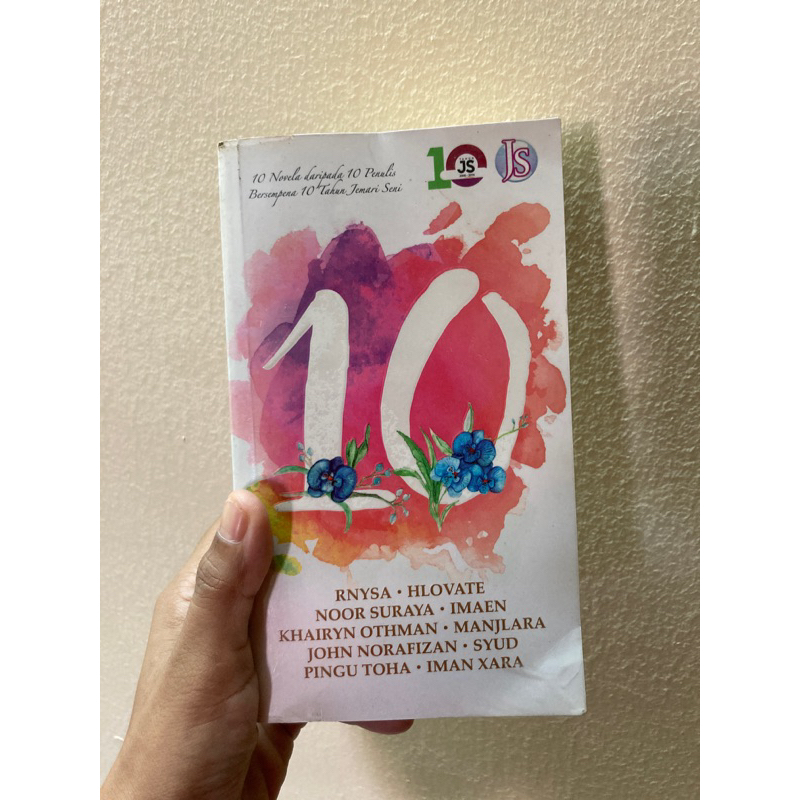 10 PINK JILID 1 BUKU TERPAKAI JEMARI SENI HLOVATE IMAEN IMAN XARA JOHN NORAFIZAN KHAIRYN OTHMAN ...