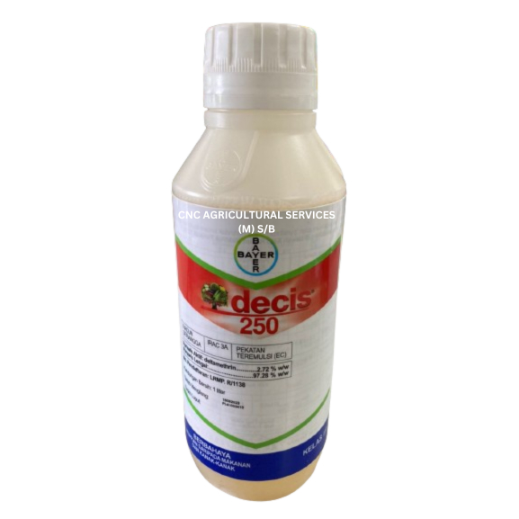 Decis 250 1L Racun Serangga Ulat Deltamethrin Durian Sayur Buahbuahan ...