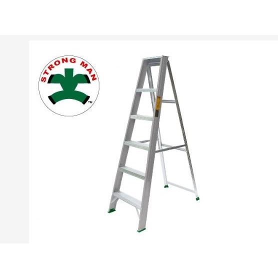 Strongman Single Sided Ladder Tangga (5 Steps to 7 Steps) | Shopee Malaysia