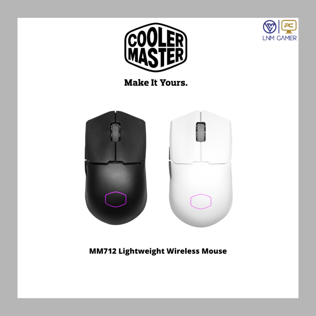 Cooler Master MM712 Lightweight Wireless Mouse | Shopee Malaysia