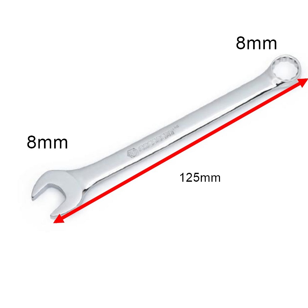 TRENY 8-17mm Double Ended Open Spanner Spana Spanar Wrench 开口扳手 Loose ...