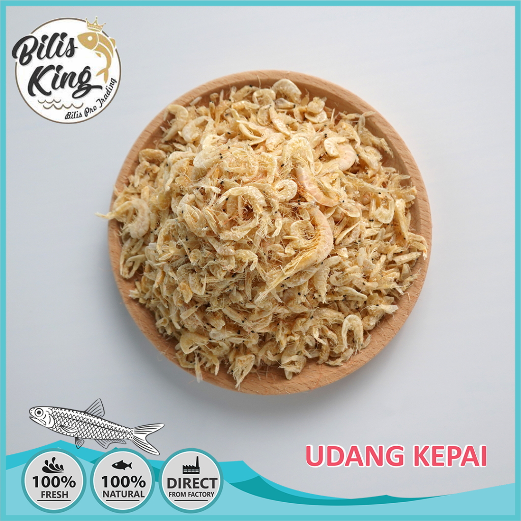 Bilis King Udang Kepai Kampung (100g/200g/400g) / Geragau Halus ...