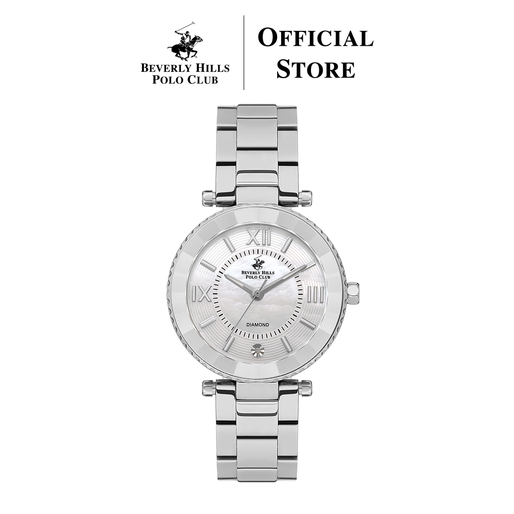 Beverly Hills Polo Club BHPC Ladies' Stainless Steel Quartz Watch ...