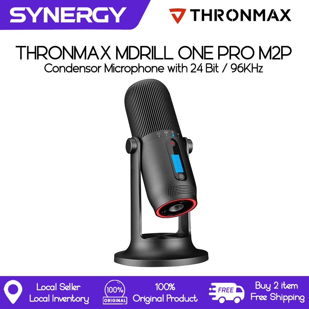 Thronmax Gaming Microphone MDrill One Pro M2P Condenser Microphone with ...