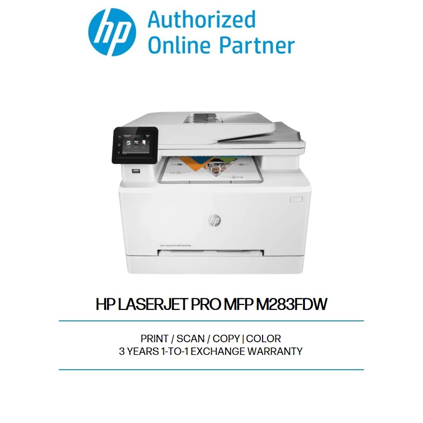 HP Color LaserJet Pro MFP M283fdw All-In-One Printer *Online Redeem ...