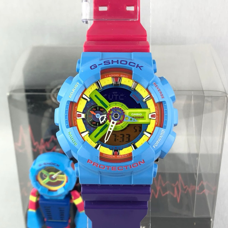 Casio G-Shock Hypercolor Series ManBox Limited Edition GA-110F-2 with ...