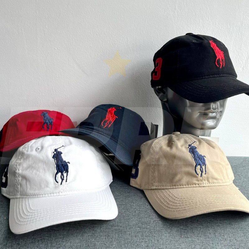RL BASEBALL CAP BIG PONY | Shopee Malaysia