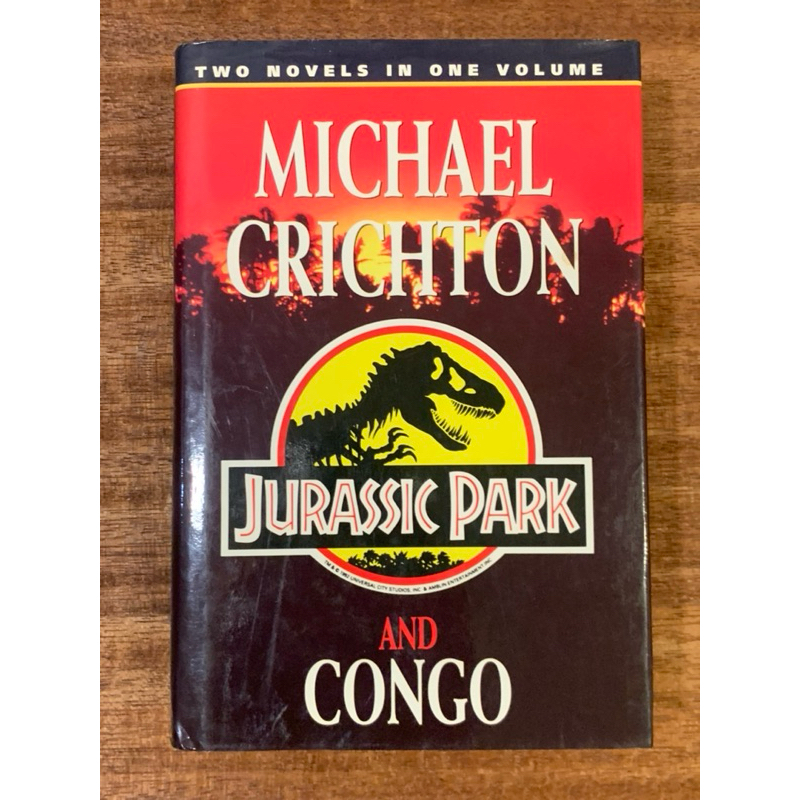 JURASSIC PARK AND CONGO book by Michael Crichton | Shopee Malaysia