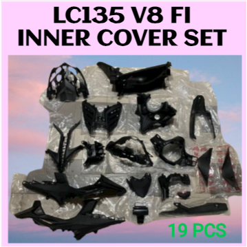 YAMAHA LC135 FI V8 INNER BODY COVER SET HLD BRAND - 19 PCS COMPLETE SET ...