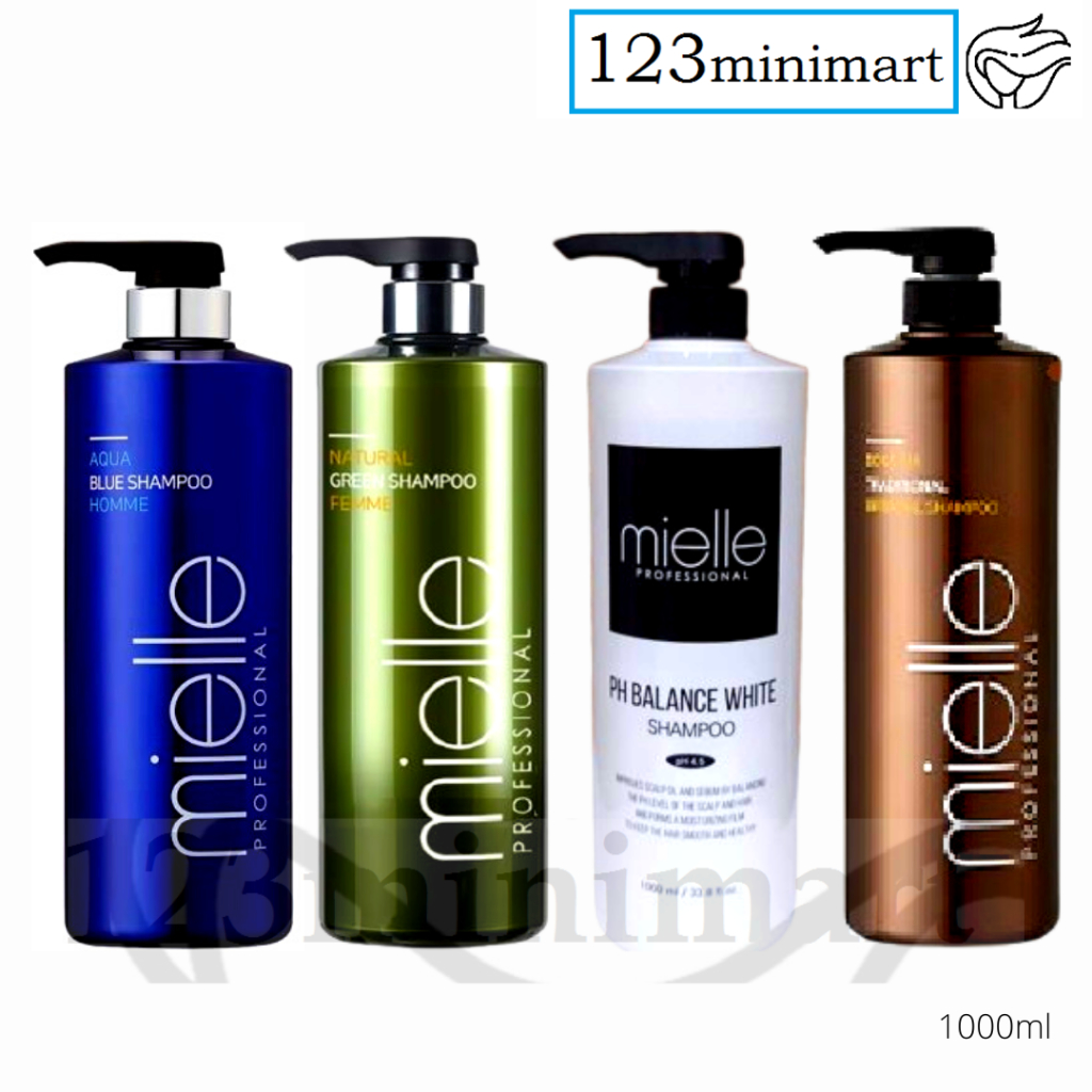 mielle # Aqua Blue / Natural Green (Cool Shampoo) - Phyto White (Acid ...