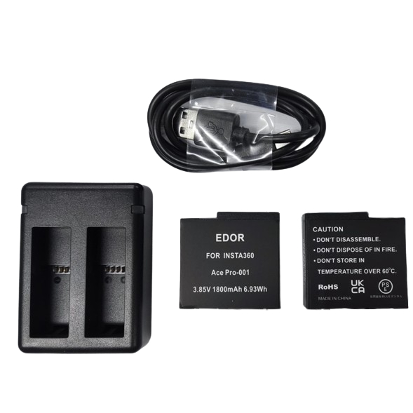 EDOR BATTERY SET FOR INSTA360 ACE & ACE PRO | Shopee Malaysia