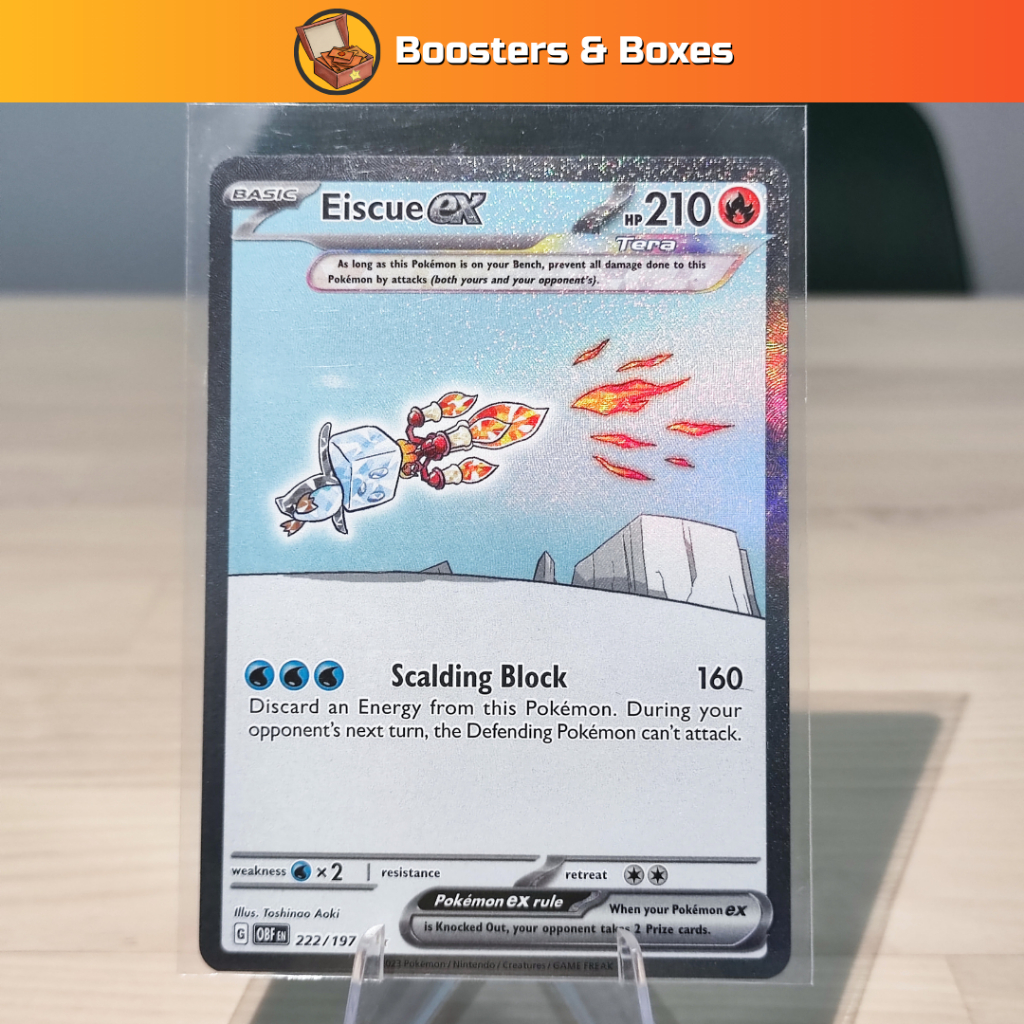 Eiscue ex (222/197) [Scarlet & Violet: Obsidian Flames] | Shopee Malaysia