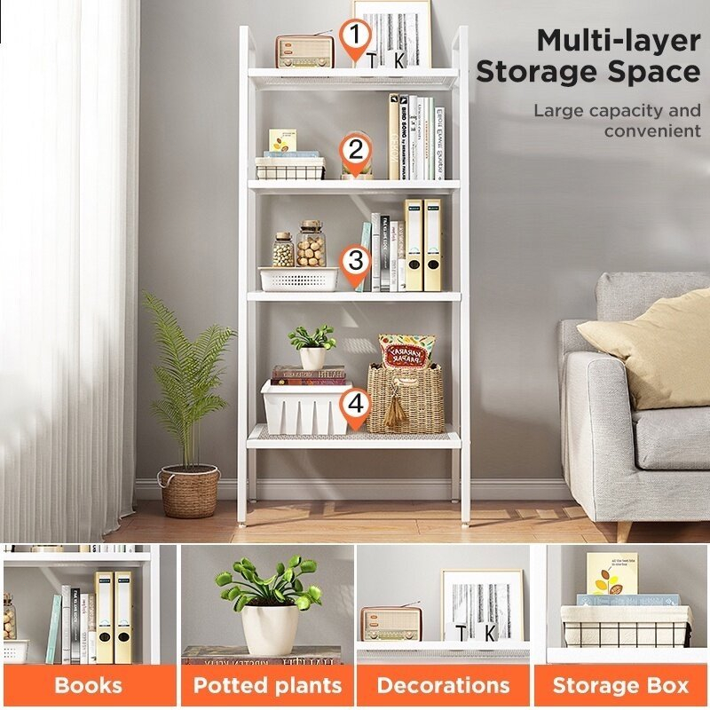 4 Tier Multipurpose Shelf Shelves Lerberg Storage Rack Besi Metal ...