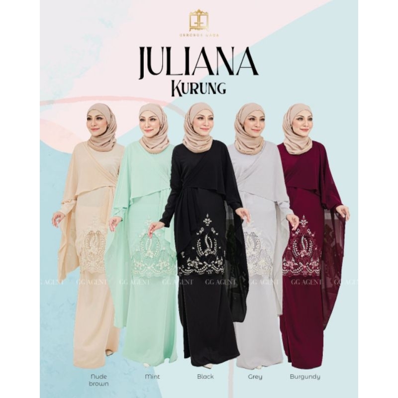 JULIANA KURUNG PLUS SIZE RAYA 2024 | Shopee Malaysia