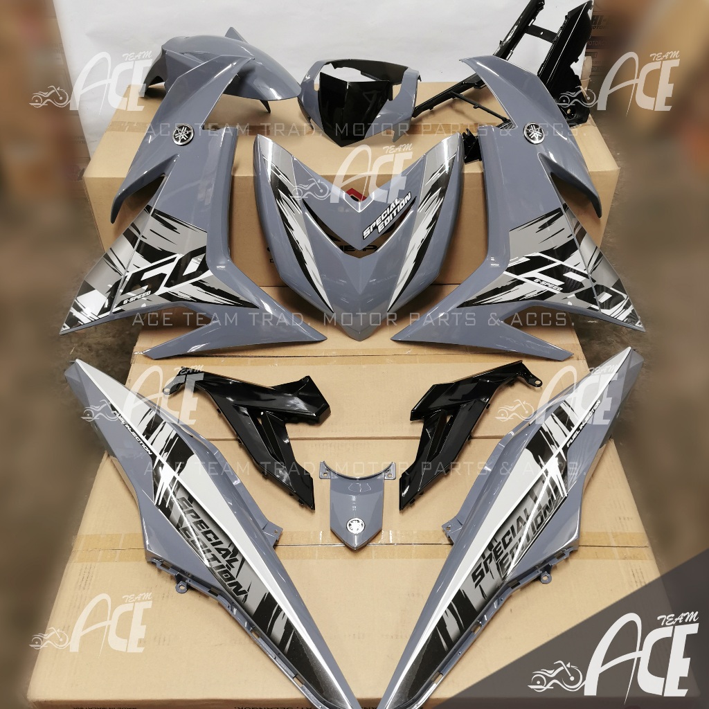 Coverset Y15 V1 V2 Exciter MX Vietnam Nano Grey Ysuku Y15V1 Y15V2 Yamaha Cover Set MX King Nardo ...