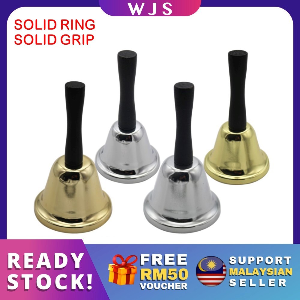 🇲🇾FREE RM50 VOUCHER🎁 MLQ Anti Rust Heavy Metal Hand Held Bells Handheld ...