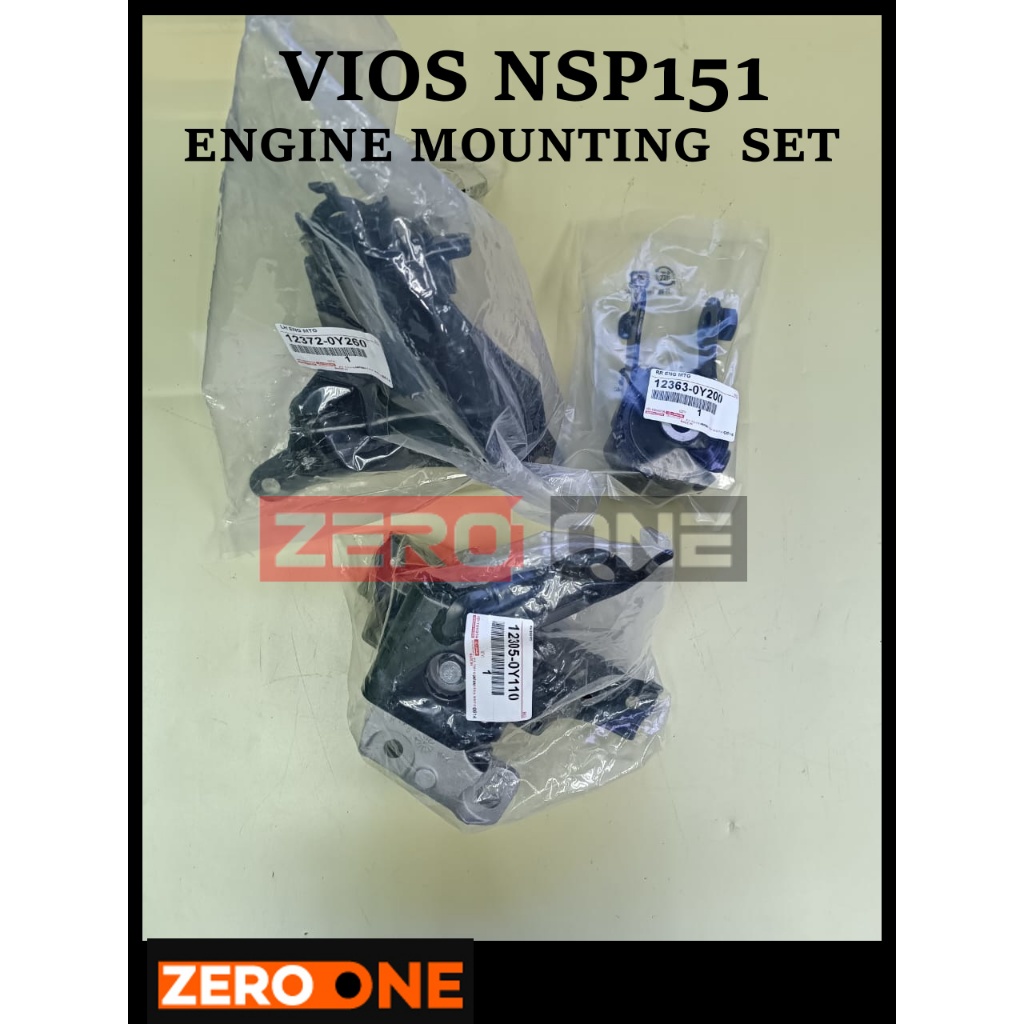 TOYOTA VIOS NSP151 ENGINE MOUNTING SET | Shopee Malaysia