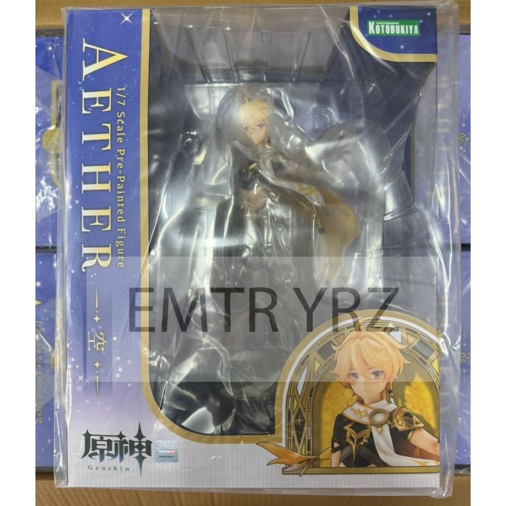 Bonus Kotobukiya Genshin Impact Traveler (Aether) 1/7 Scale Figure ...
