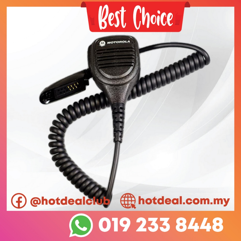 Ptt palm mic motorola XiR series | Shopee Malaysia