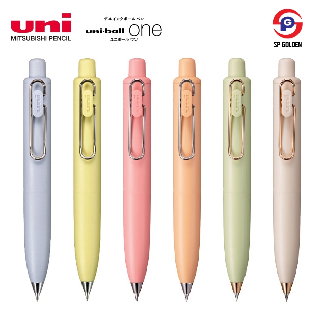 Uni-ball One P Gel Ink Pen Pocket Size Limited Edition Amber Colour ...