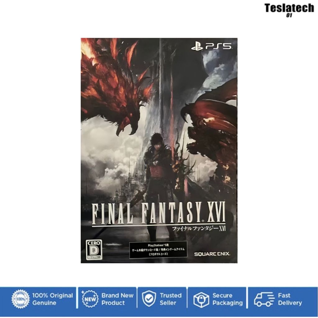 (Ready stock) PS5 Final Fantasy XVI Redemption Card -code receive ...