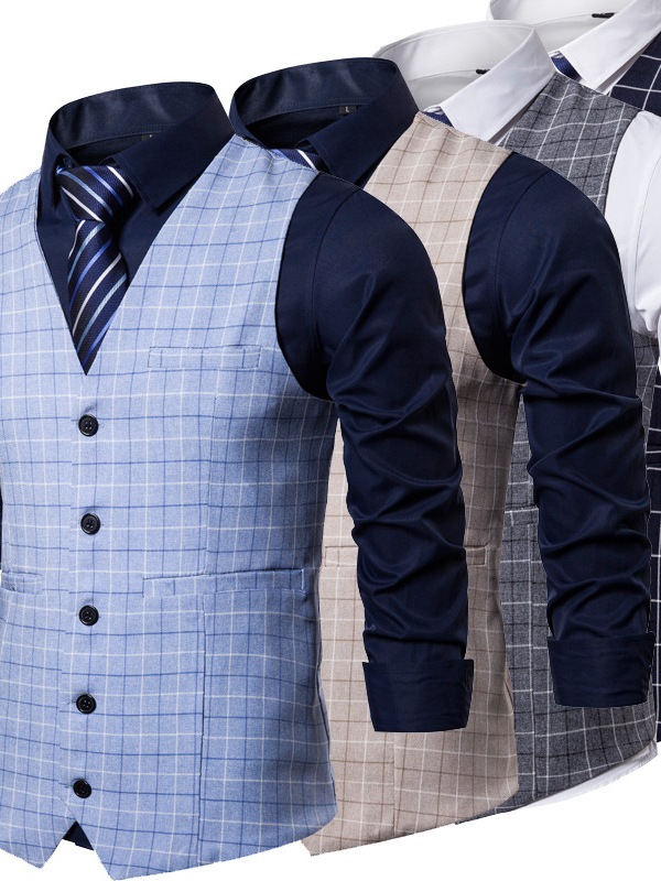 Limited KL stok ~ Men Vest Business Formal Office Meeting Vest #MJ05 ...