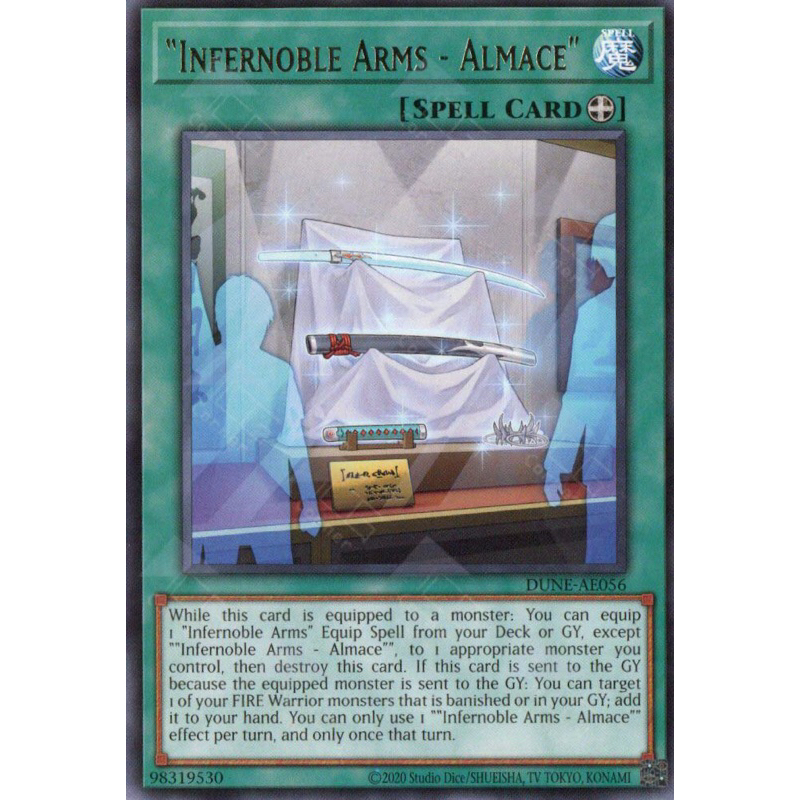 Yugioh DUNE-AE056 "Infernoble Arms - Almace" (R) | Shopee Malaysia