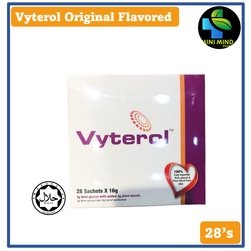 Vyterol Beta Glucan Original Flavored (16 g x 28's) Malaysia Ready ...