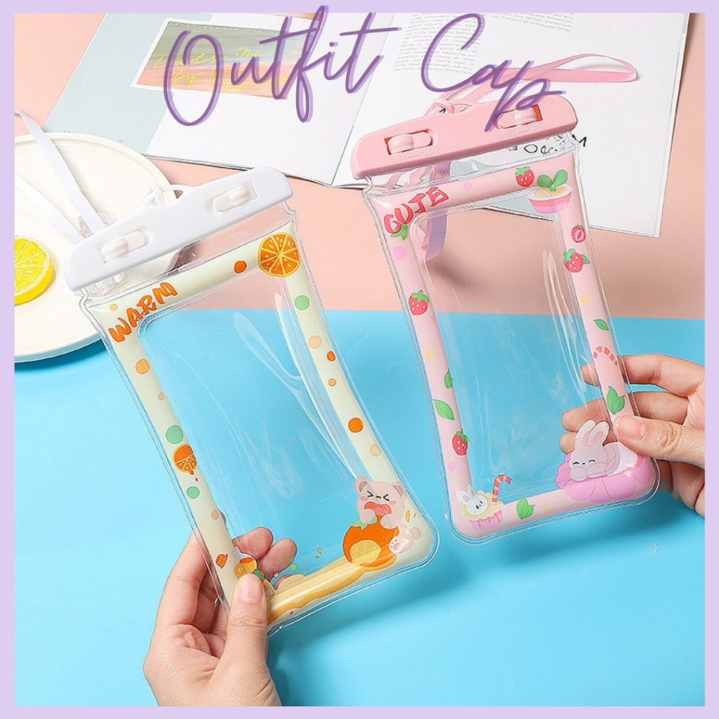 Universal Cute Waterproof Case Airbag Meteor Strong 3 Layer Cover Pouch ...
