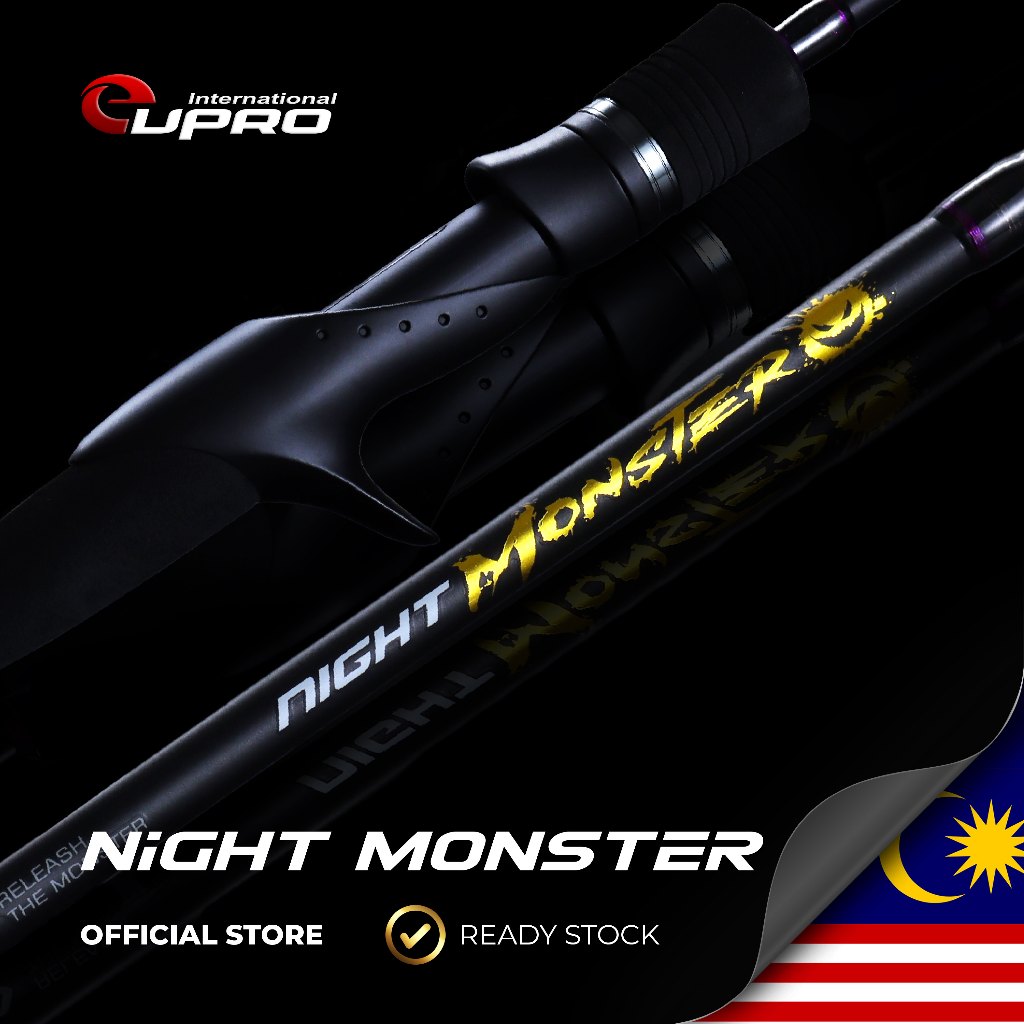 Eupro Night Monster Fuji Guide XSB (Casting Rod 2 Pieces Freshwater ...