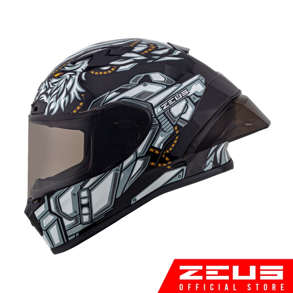 ZEUS HELMETS ZS-826 (FREE MERCHANDISE) FULLFACE | Shopee Malaysia