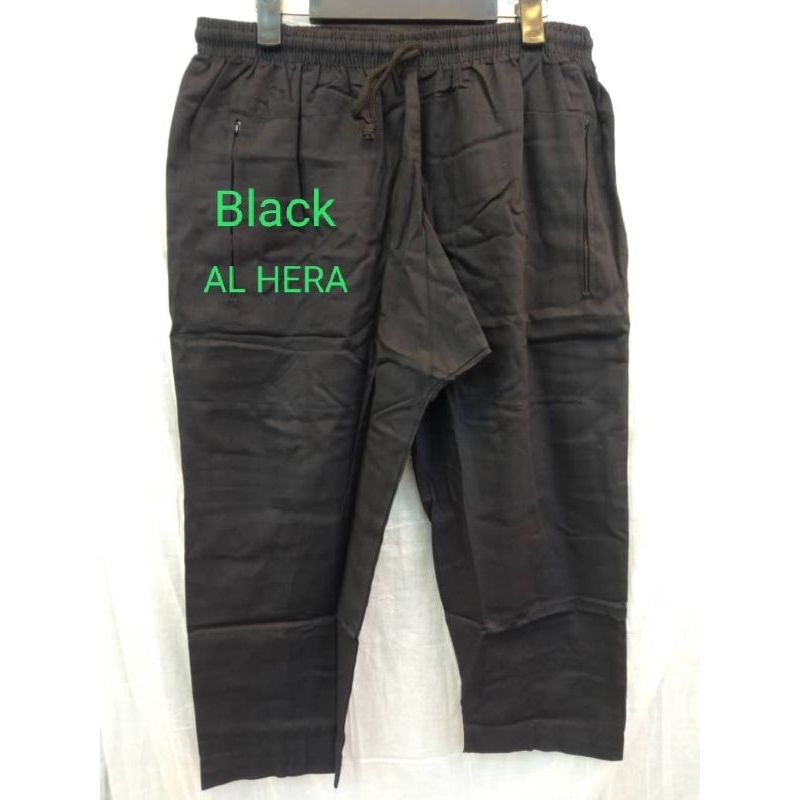 AL HERA SELUAR SUNNAH TEBAL HITAM DAN PUTIH SELUAR JUBAH HITAM DAN ...