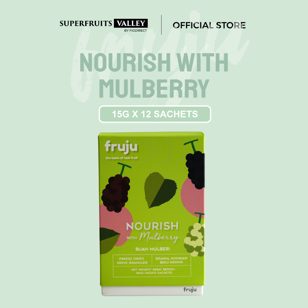 FRUJU Nourish with Mulberry [15g x 12 sachets] | Shopee Malaysia