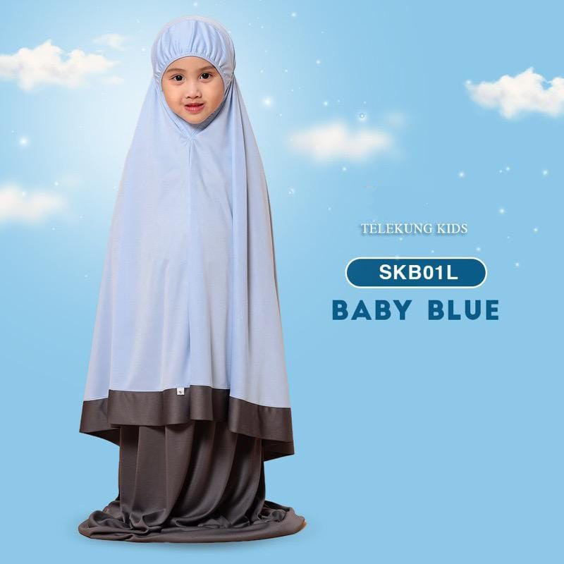 Telekung 2 Tone Kanak Kanak Zara Safiya Umar(2 to 5 tahun) | Shopee ...