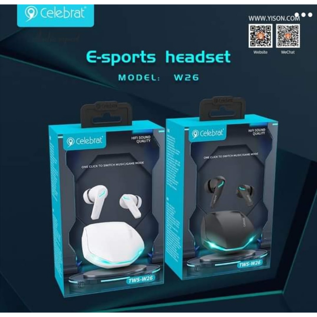 Celebrat TWS-W26 Tws Truly Wireless Bluetooth | Shopee Malaysia