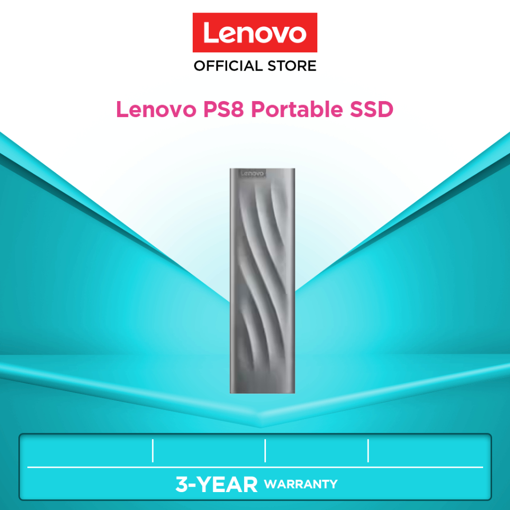 Lenovo PS8 Portable Solid State Drive SSD (512GB/1TB/2TB) GXB1M24159/GXB1M24160/GXB1M24161 ...