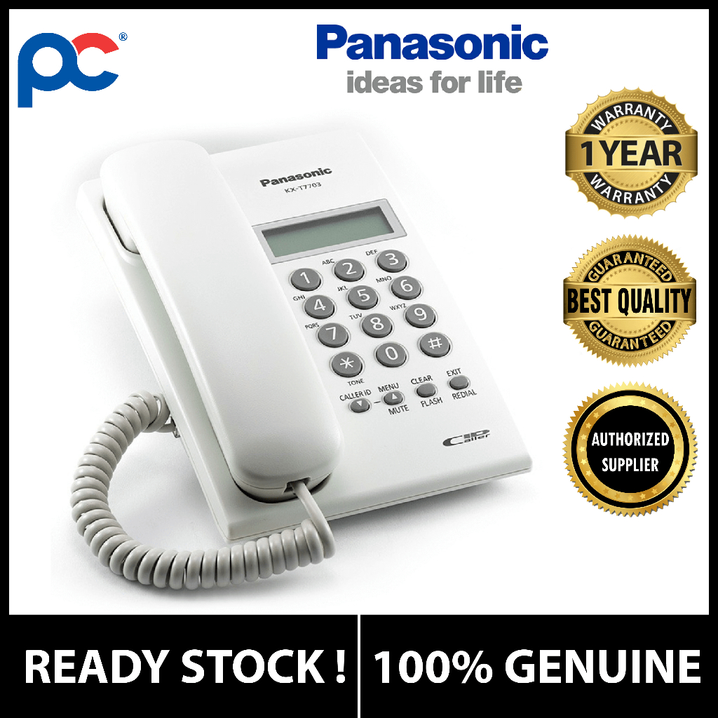Panasonic Single Line Phone KX-T7703X | KXT7703X | KX-T7703X-B ...