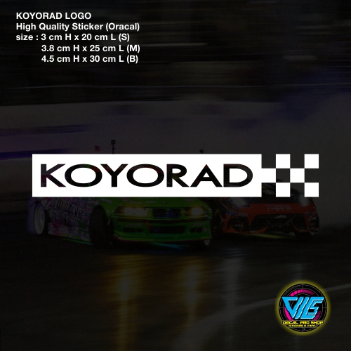 KOYORAD Sticker / Decal (High Quality Sticker) | Shopee Malaysia